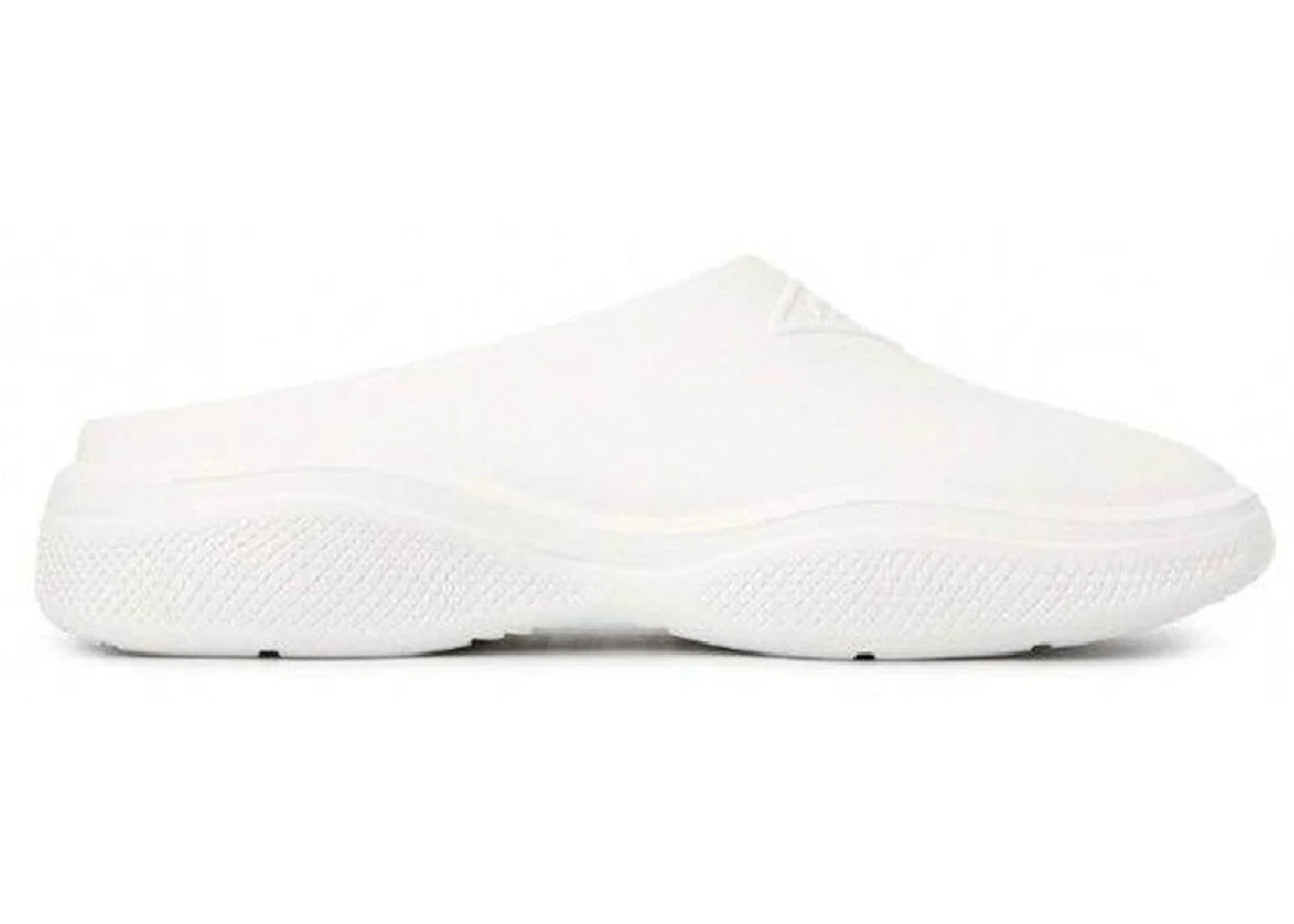 Prada Mellow Rubber Slippers White (Women's) – Side Kicks