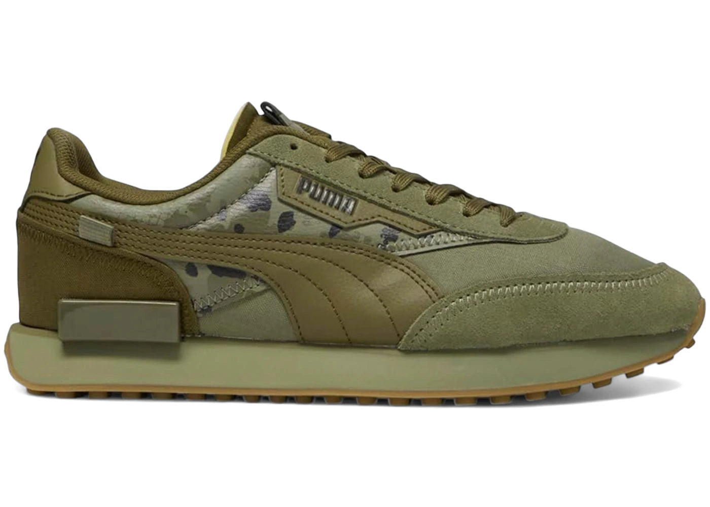 Puma Future Rider Camo Flagship Deep Lichen Green – Side Kicks