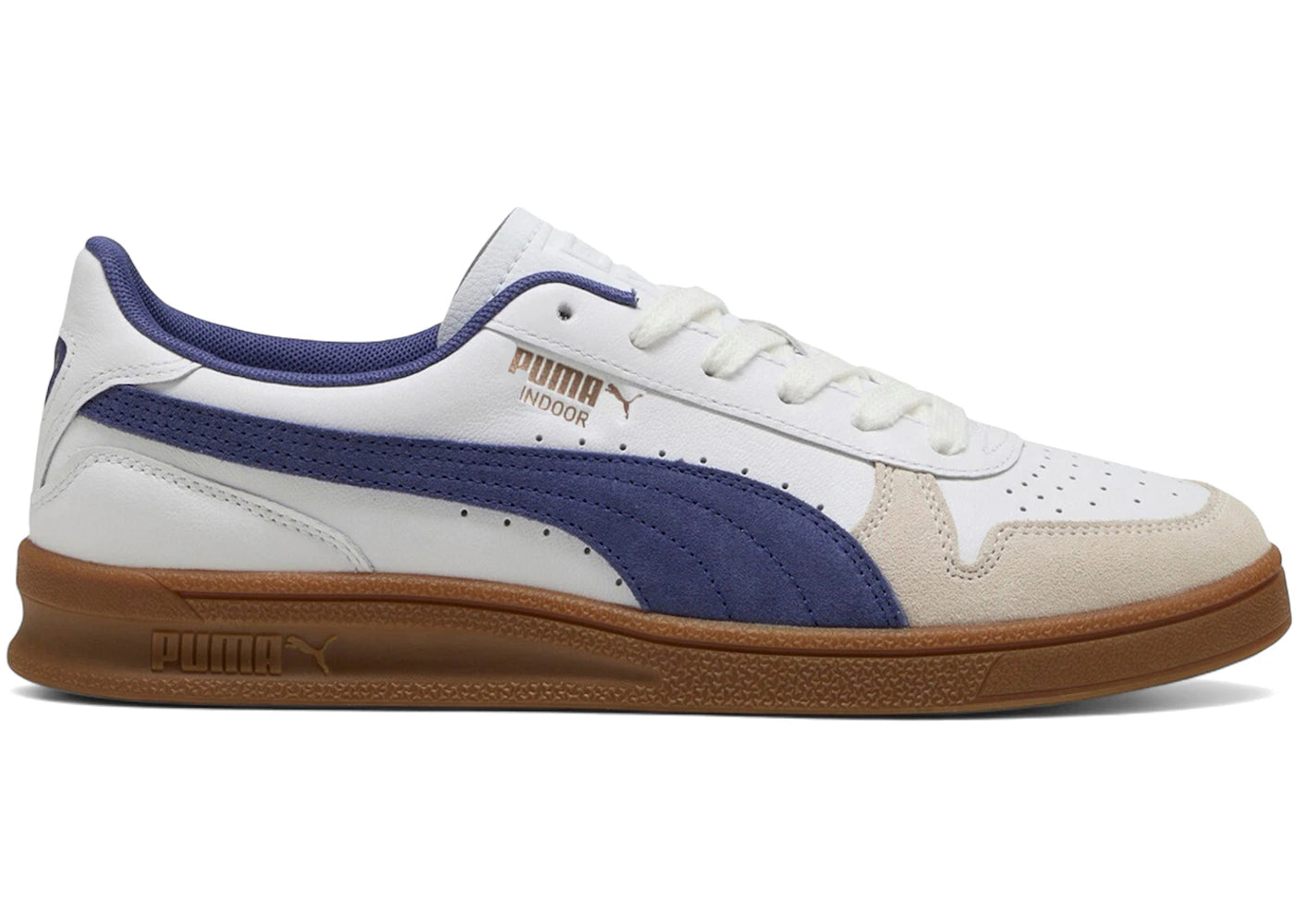 Puma Indoor OG White Blue Crystal Gum – Side Kicks