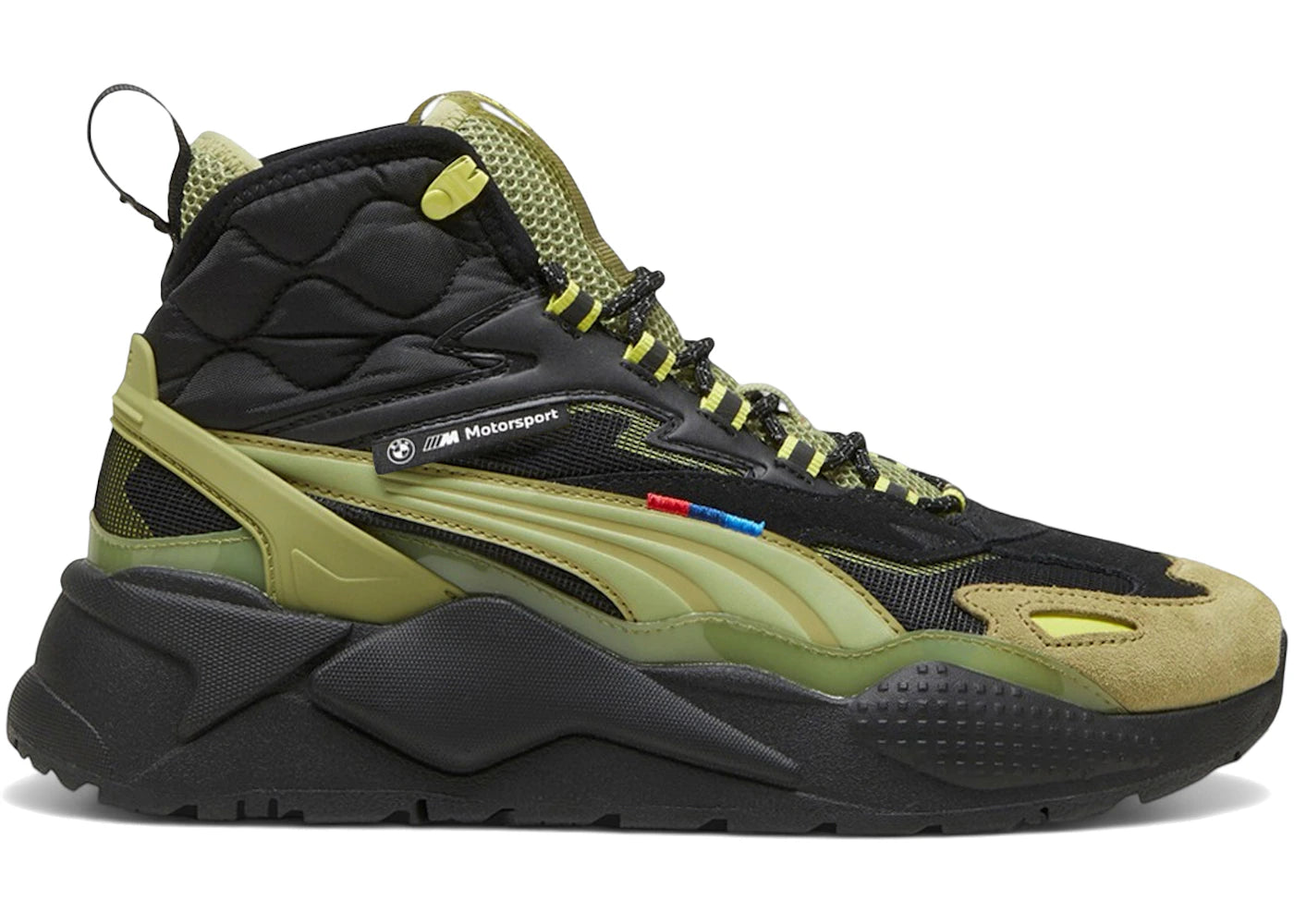 Puma RS-X Mid BMW Motorsport Black Calming Green – Side Kicks