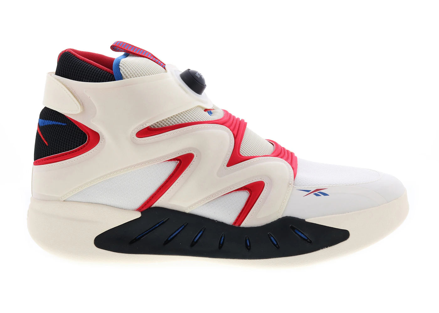 Reebok Instapump Fury Zone Classic White Vectro Red Vectro Blue – Side ...