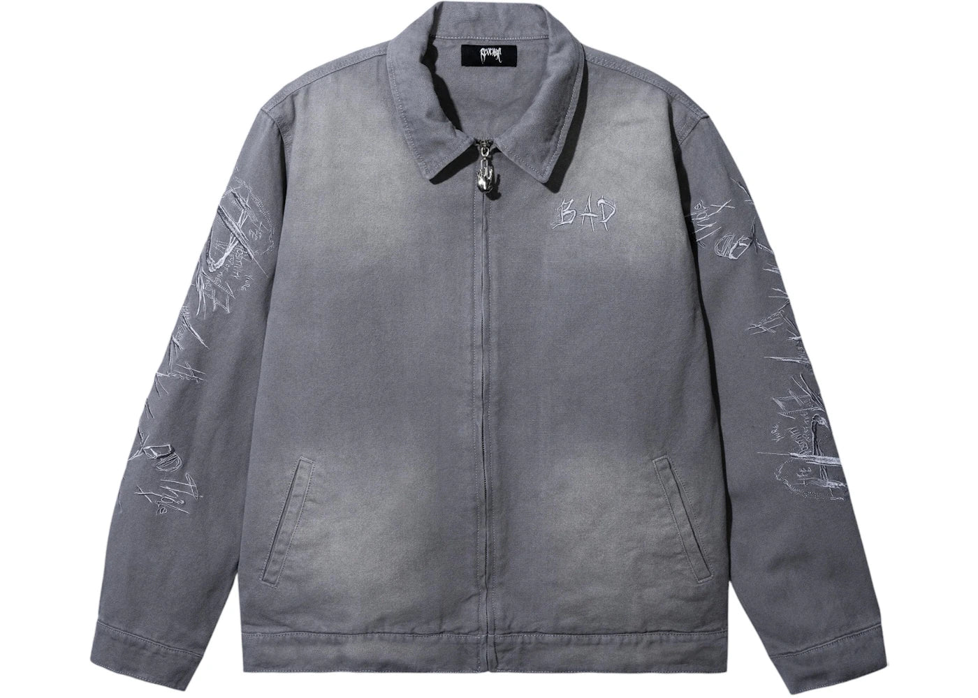 Revenge XXXTentacion Heartbreak Work Jacket Grey – Side Kicks