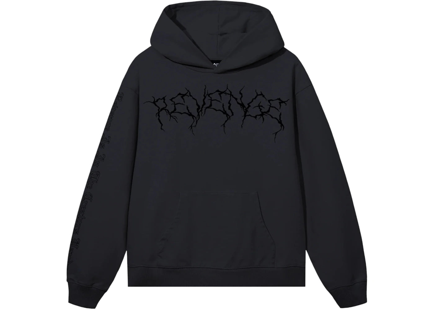 Revenge XXXTentacion Lightning Heartbreak Hoodie Vintage Black/Black ...