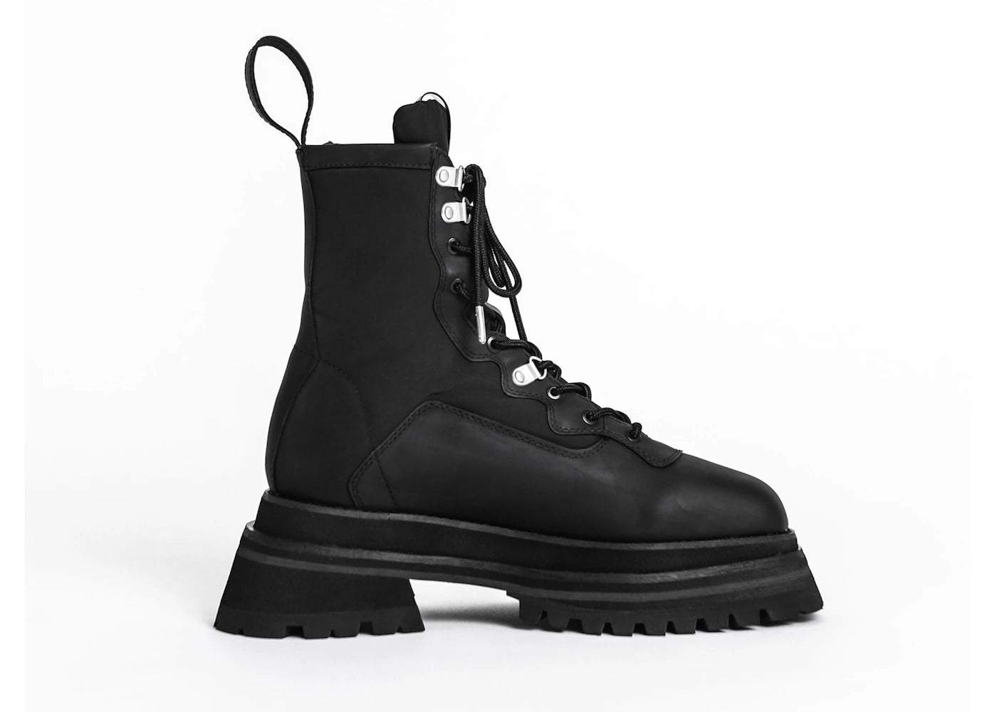 Riot Hill Military Boot Black – Side Kicks