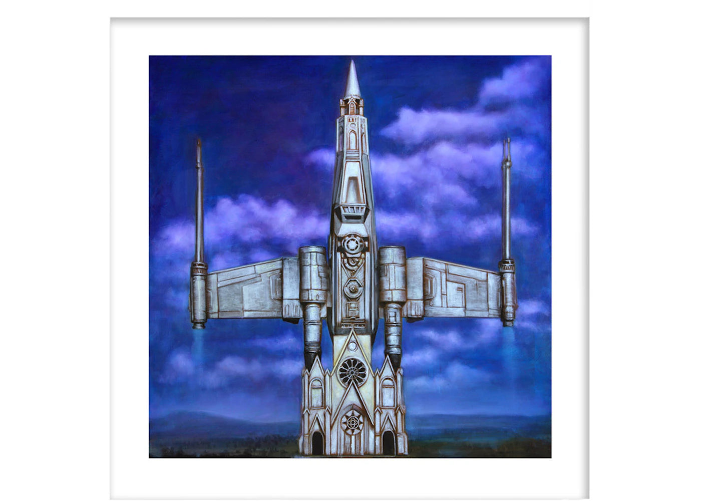 Ron English Star Wars Church Print (Signed, Edition of 100) – Side Kicks