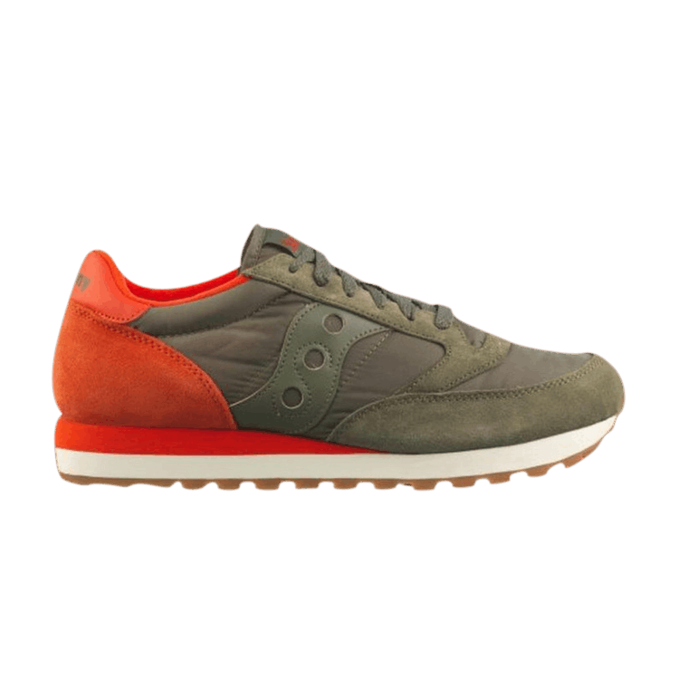 Saucony Jazz Original Green Olive Cherry – Side Kicks
