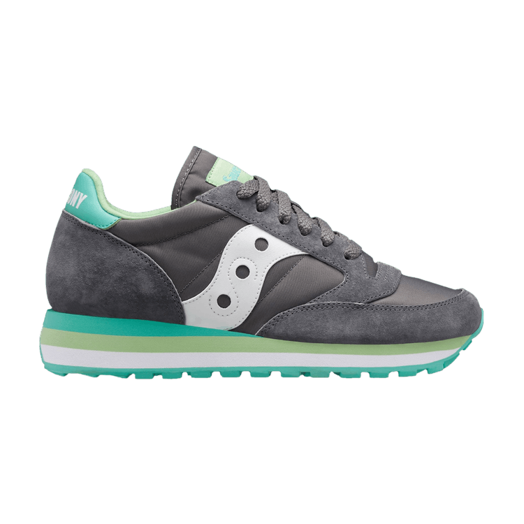 Saucony Jazz Triple Grey Mint (Women's) – Side Kicks