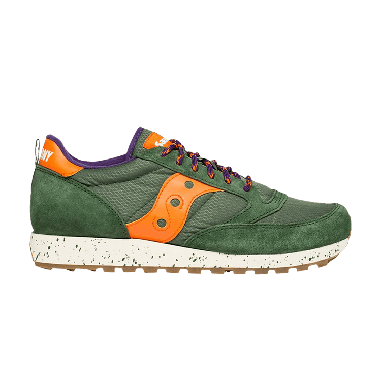 Saucony Jazz Original Vintage Pine Green Orange – Side Kicks