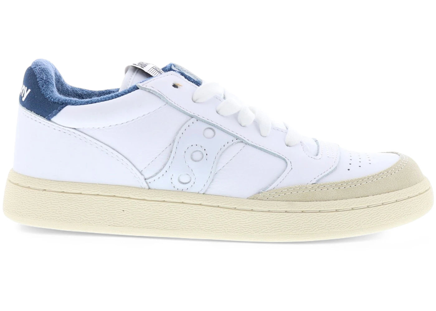 Saucony Jazz Court White Blue – Side Kicks