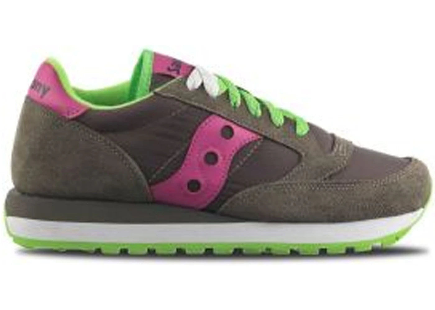 Saucony Jazz Original Dark Grey Rose Violet (Women's) – Side Kicks