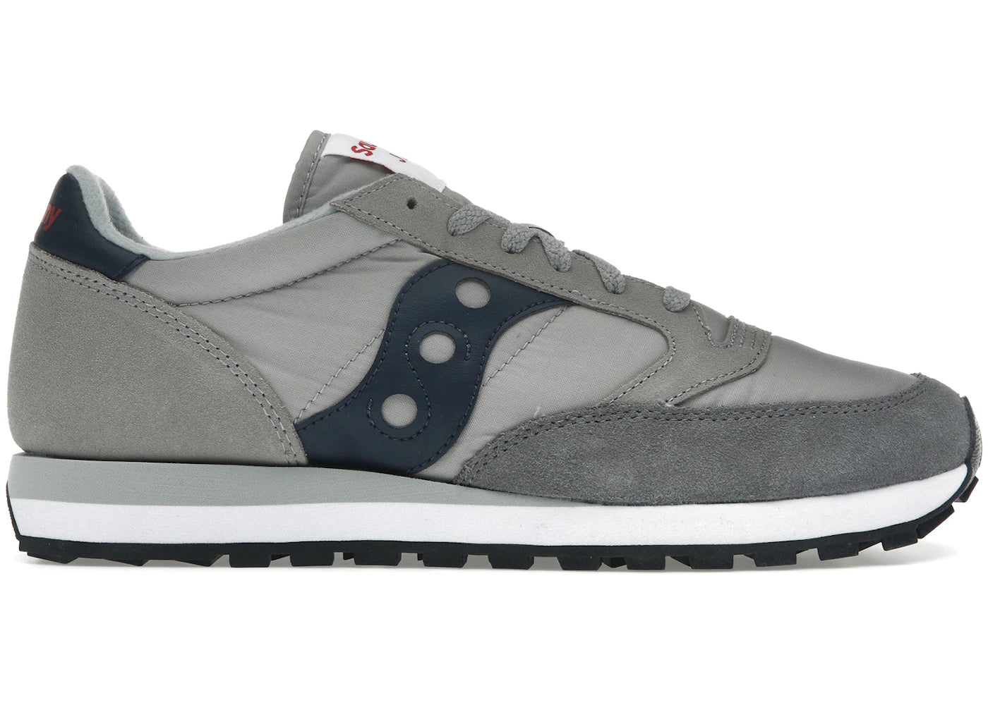 Saucony Jazz Original Grey Navy Red – Side Kicks