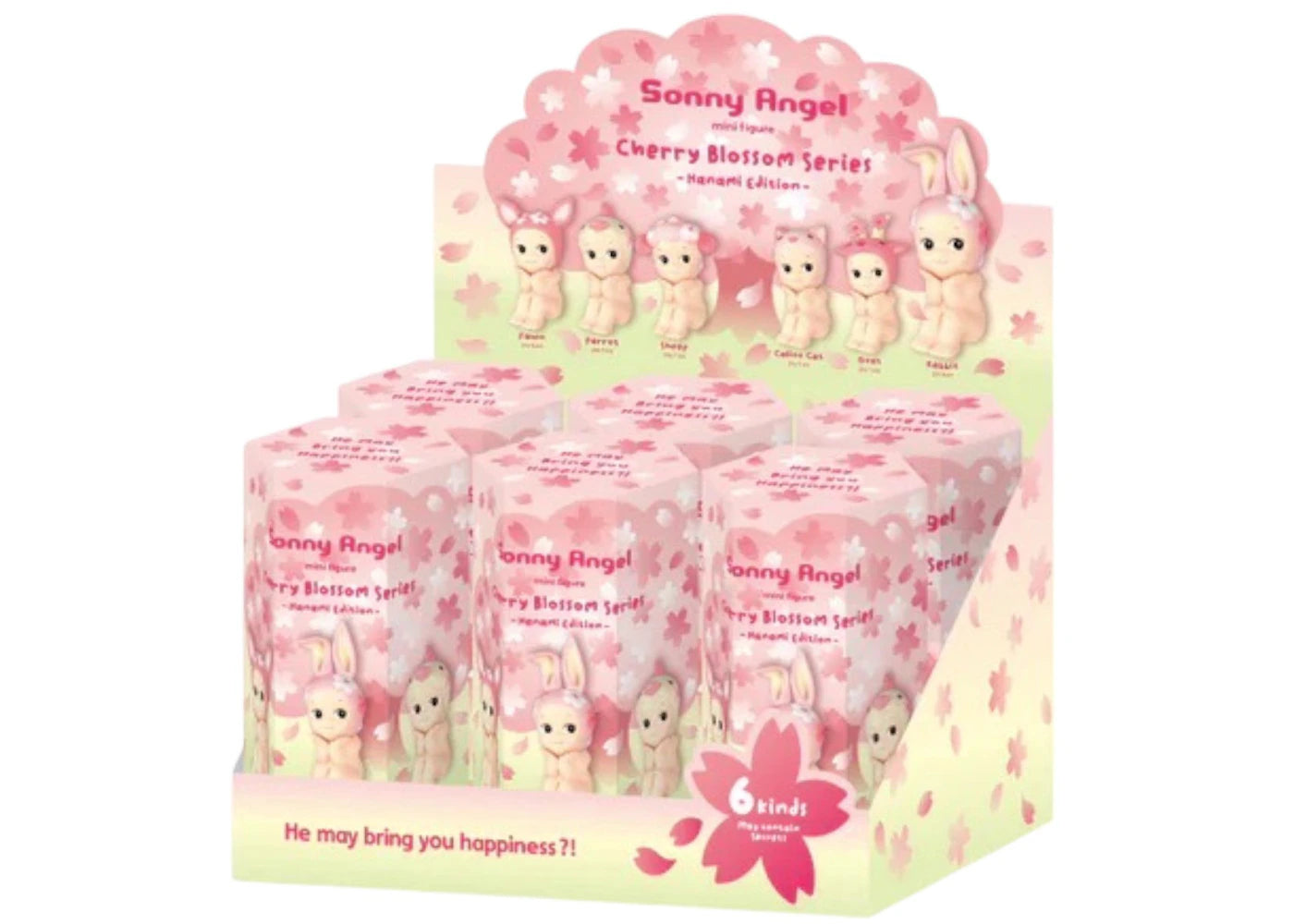 Sonny Angel Cherry Blossom Hanami Edition Sealed Case (6 Blind Boxes ...
