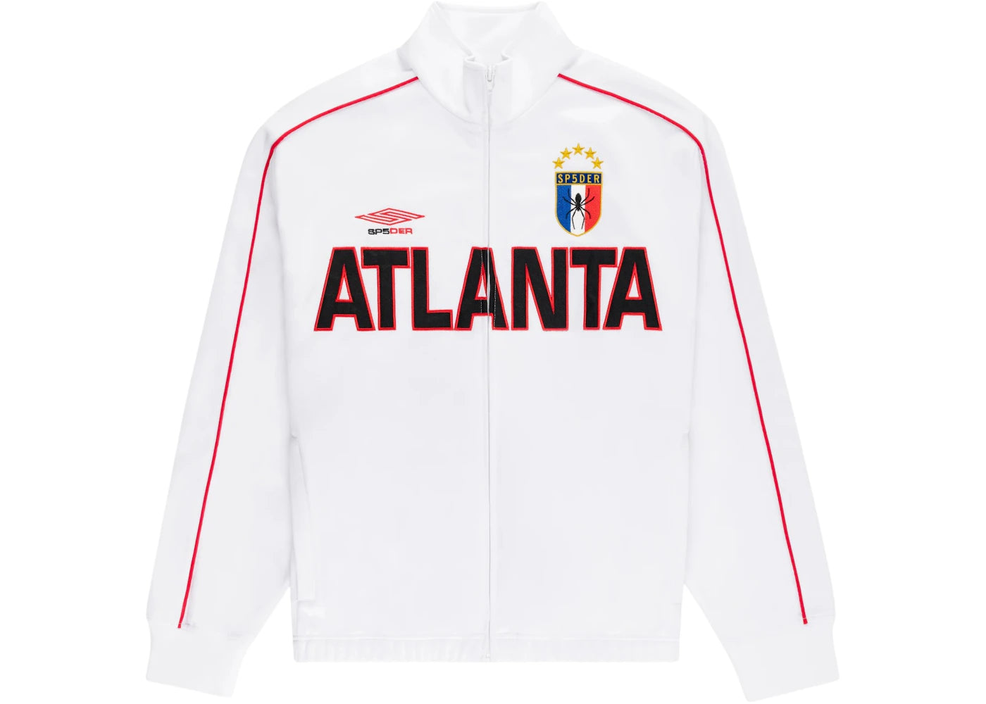 Sp5der Atlanta Track Jacket White – Side Kicks