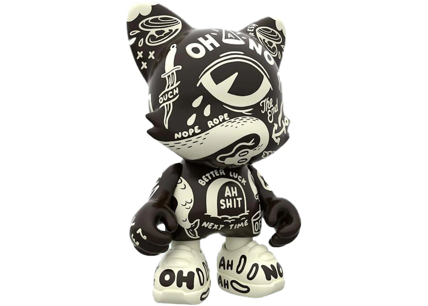 Superplastic Oh-No! Blackout Special Superjanky by MCBESS Figure – Side ...
