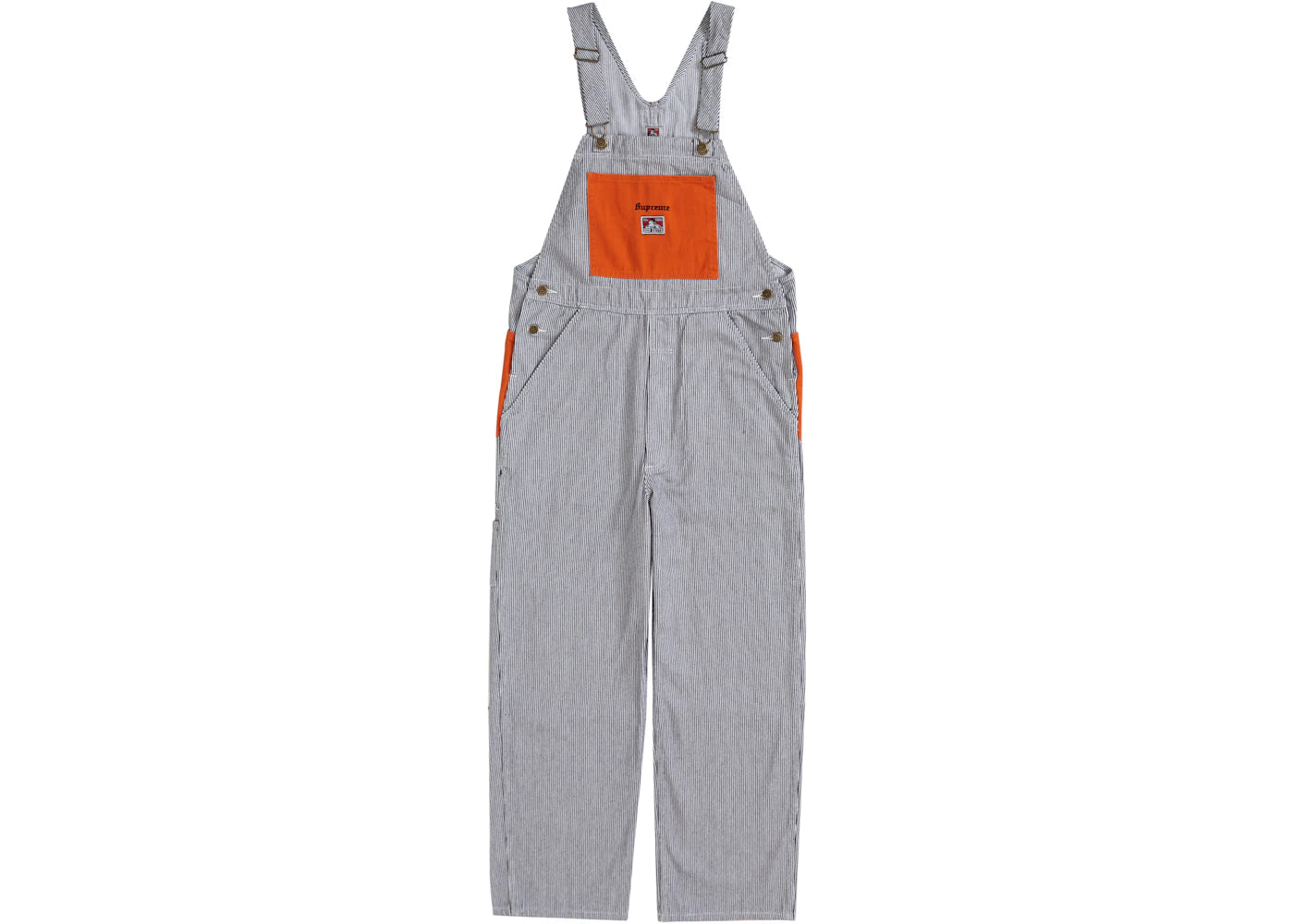 Supreme Ben Davis Overalls Hickory Stripe – Side Kicks