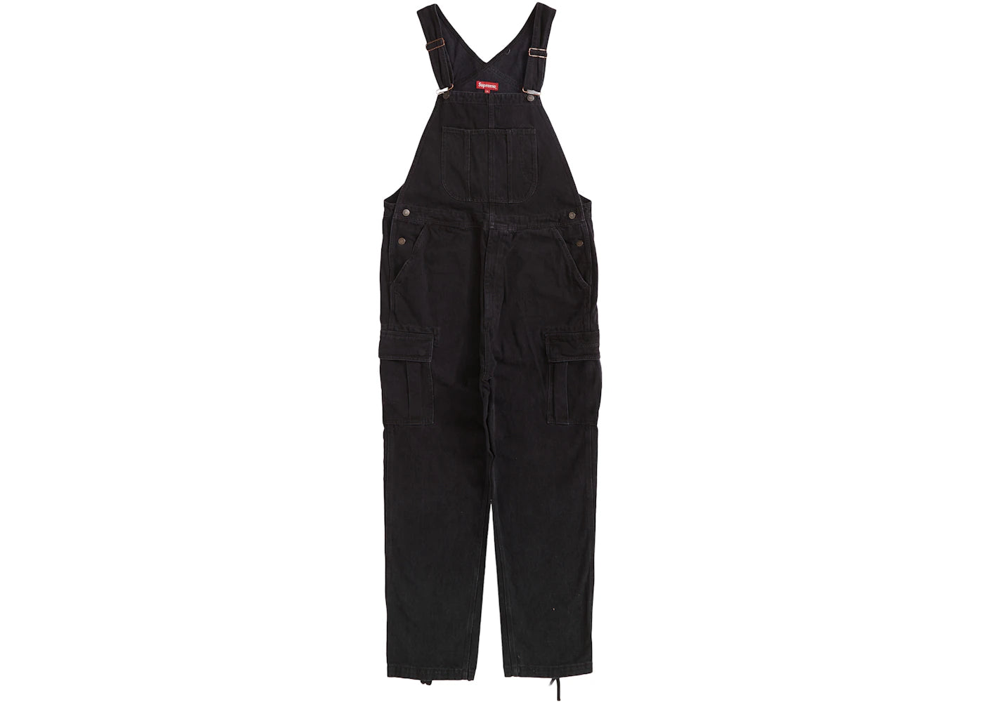 Supreme Cargo Denim Overalls Black – Side Kicks