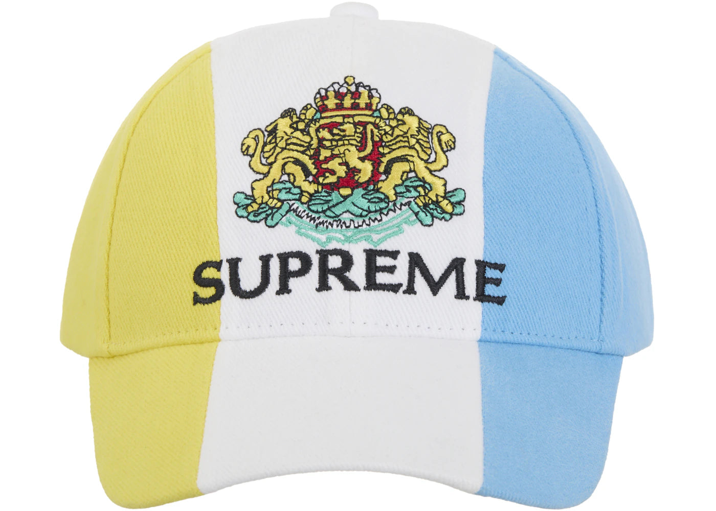 Supreme Crest 6-Panel (SS25) White – Side Kicks