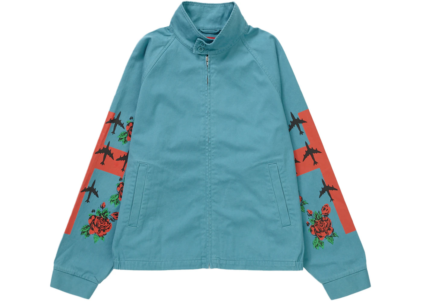 Supreme Destruction of Purity Harrington Jacket Teal – Side Kicks