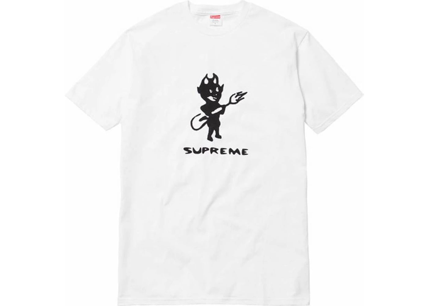 Supreme Devil Tee White – Side Kicks