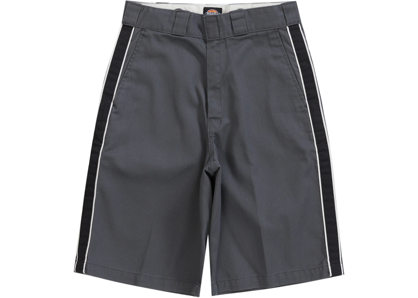 Supreme Dickies Stripe 13” Loose Fit Work Short Charcoal – Side Kicks