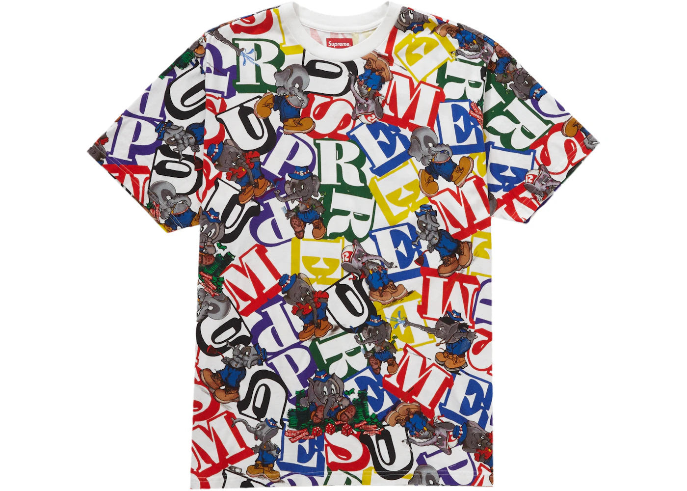 Supreme Elephant S/S Top Multicolor – Side Kicks
