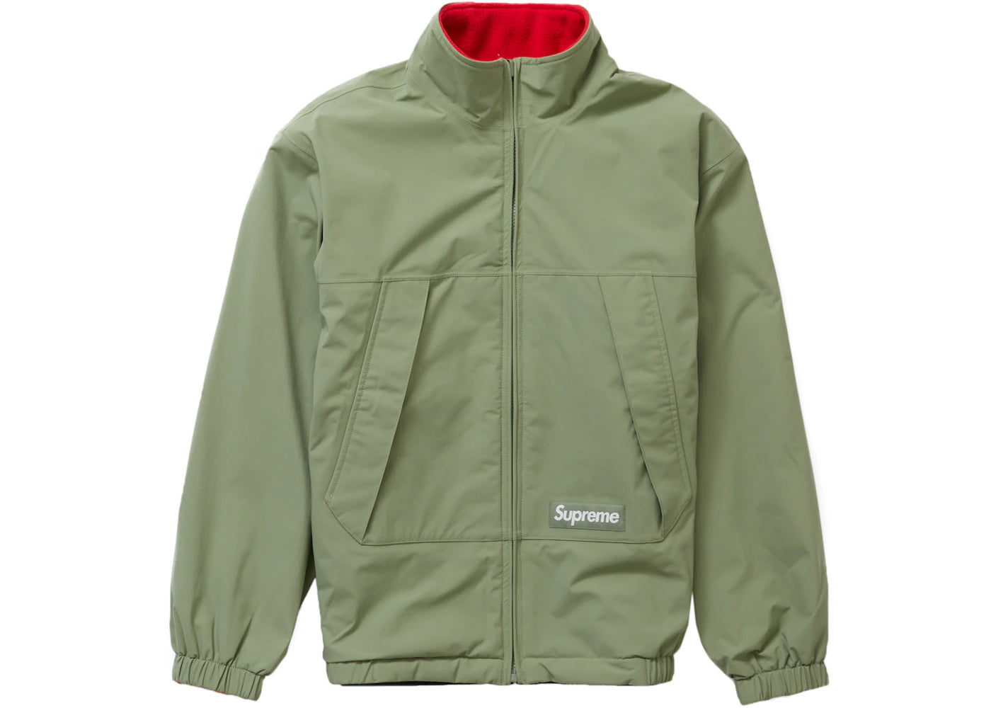 Supreme GORE-TEX Reversible Polartec Lined Jacket Light Olive – Side Kicks