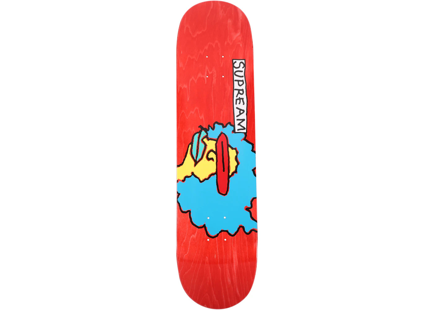 Supreme Gonz Ramm Skateboard Deck Red – Side Kicks