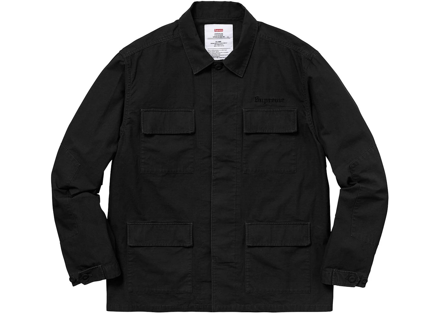 Supreme Hellraiser BDU Shirt Black – Side Kicks