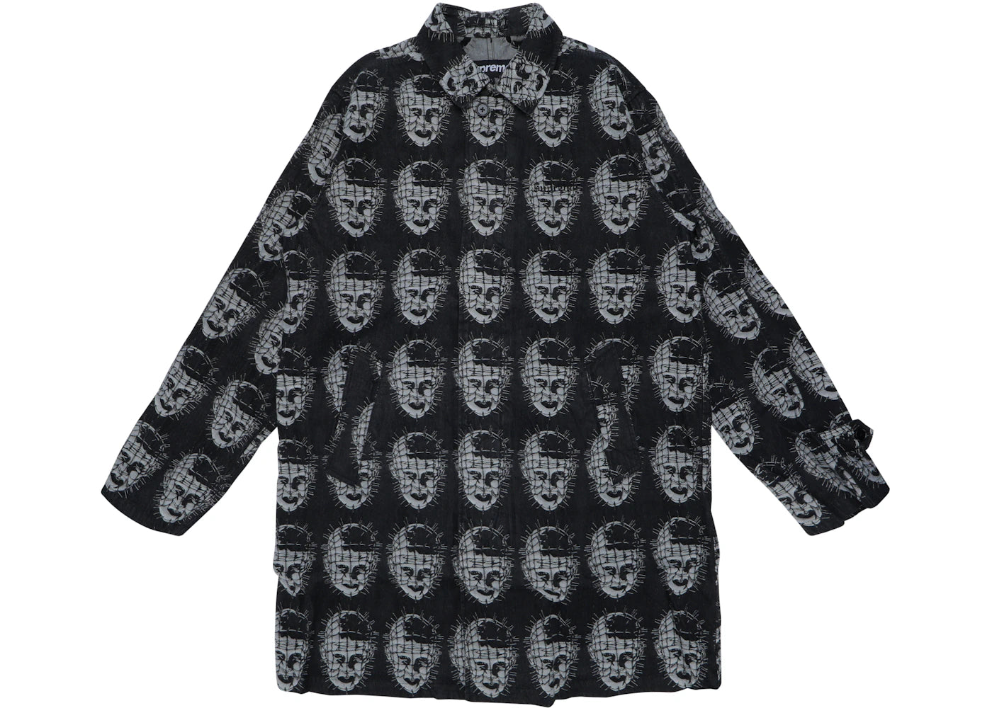 Supreme Hellraiser Trench Coat Black – Side Kicks