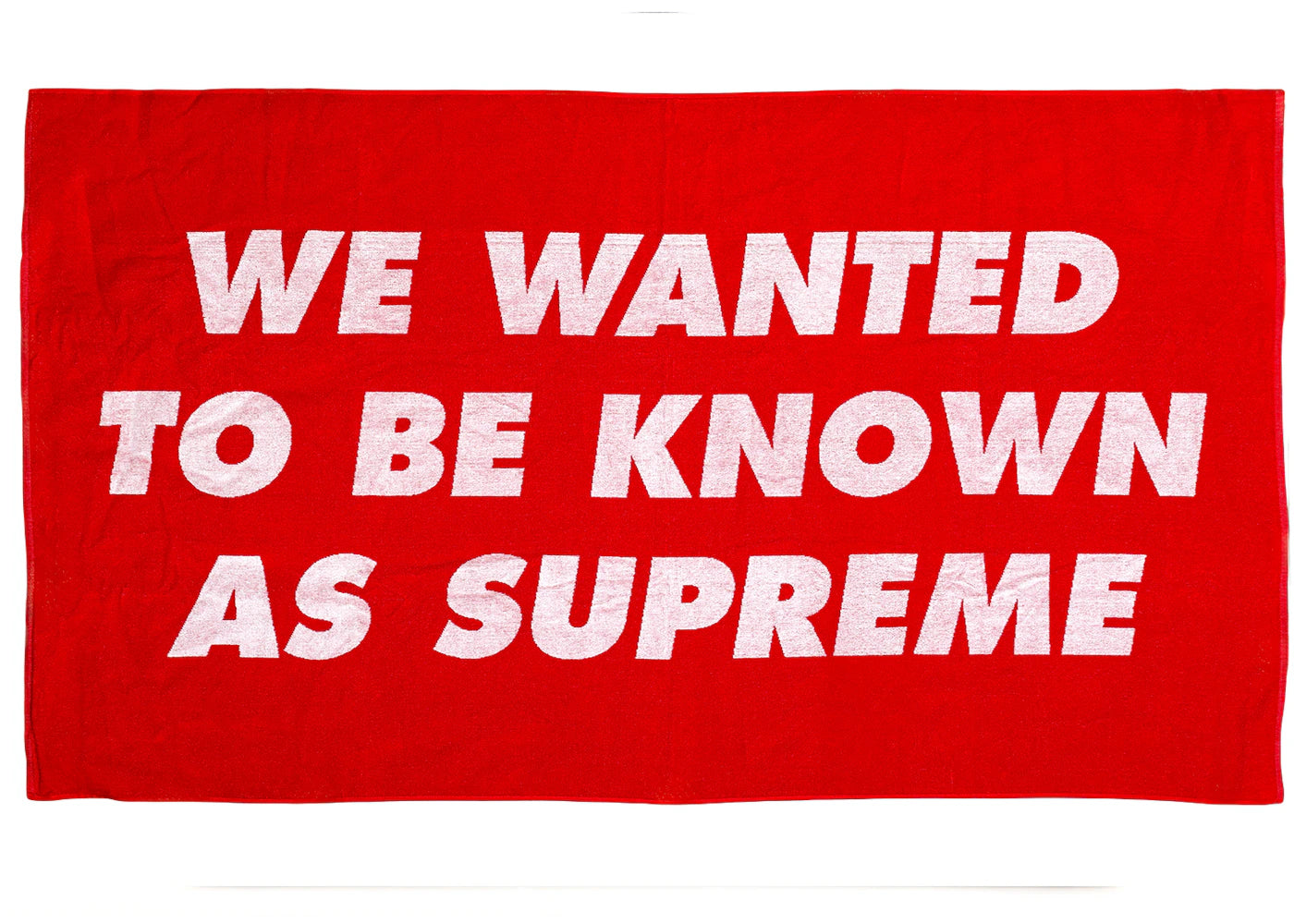 Supreme Known As Towel Red – Side Kicks