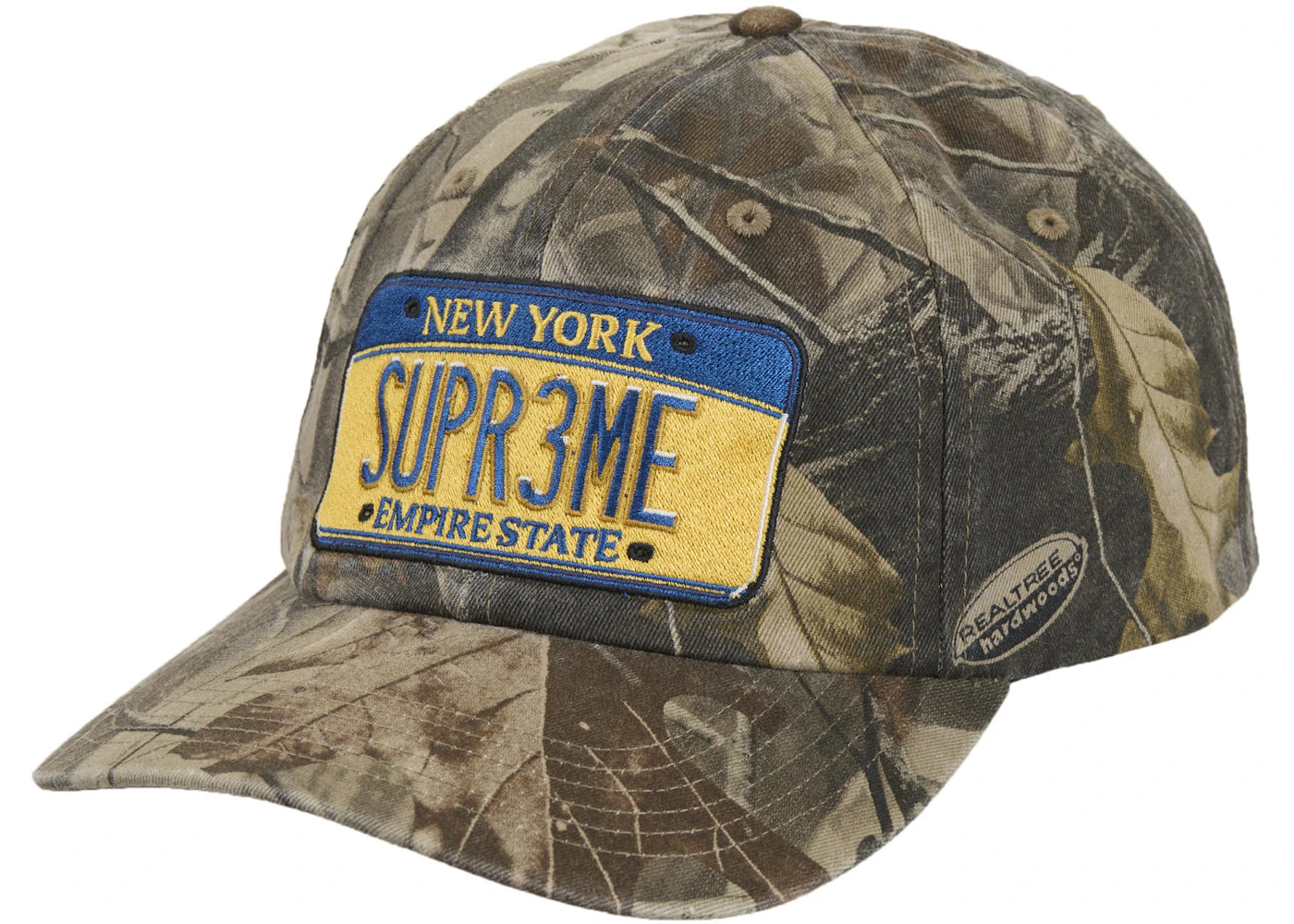 Supreme License Plate 6-Panel (FW25) Camo – Side Kicks