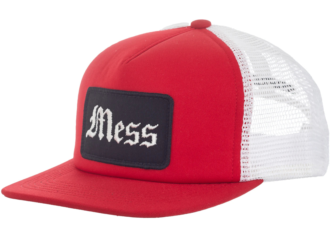 Supreme Mess Mesh Back 5-Panel Red – Side Kicks