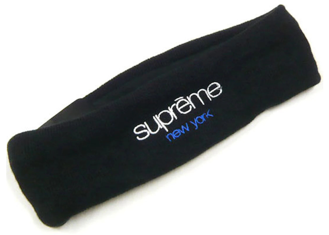 Supreme New Era Classic Logo Headband Black – Side Kicks
