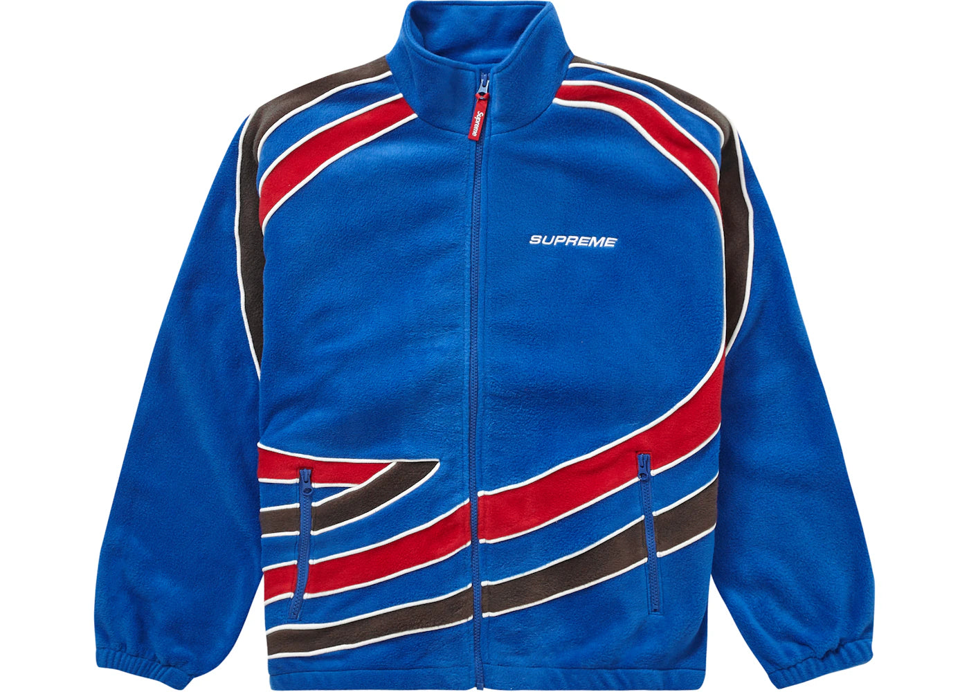 Supreme Racing Fleece Jacket Blue – Side Kicks