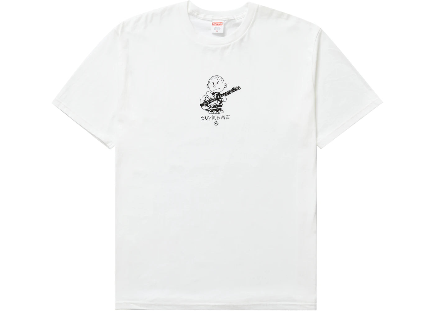 Supreme Rocker Tee White – Side Kicks