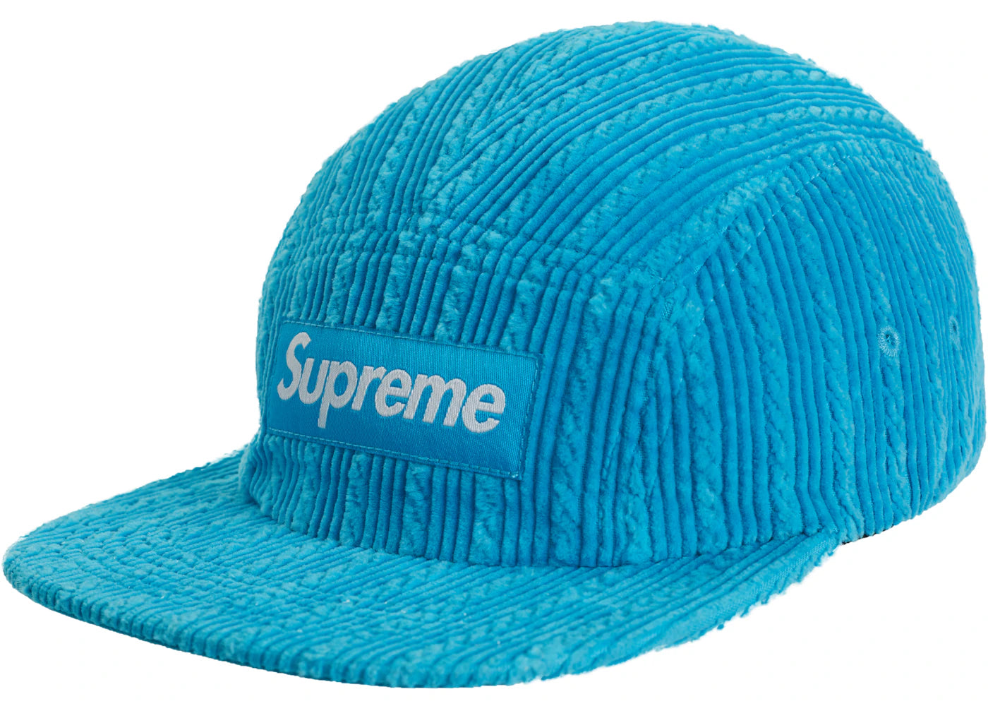 Supreme Rope Corduroy Camp Cap Bright Blue – Side Kicks