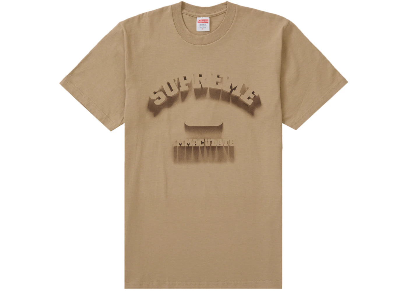 Supreme Shadow Tee (SS24) Khaki – Side Kicks