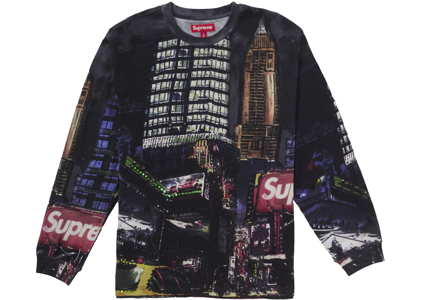 Supreme Skyline Sequin L/S Top Night – Side Kicks