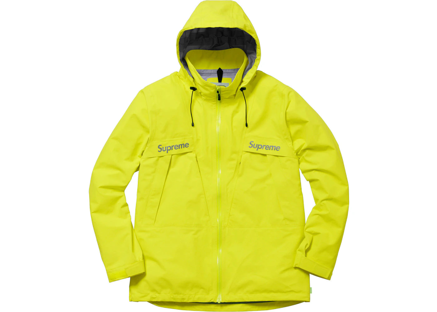 Supreme Taped Seam Jacket Bright Yellow – Side Kicks
