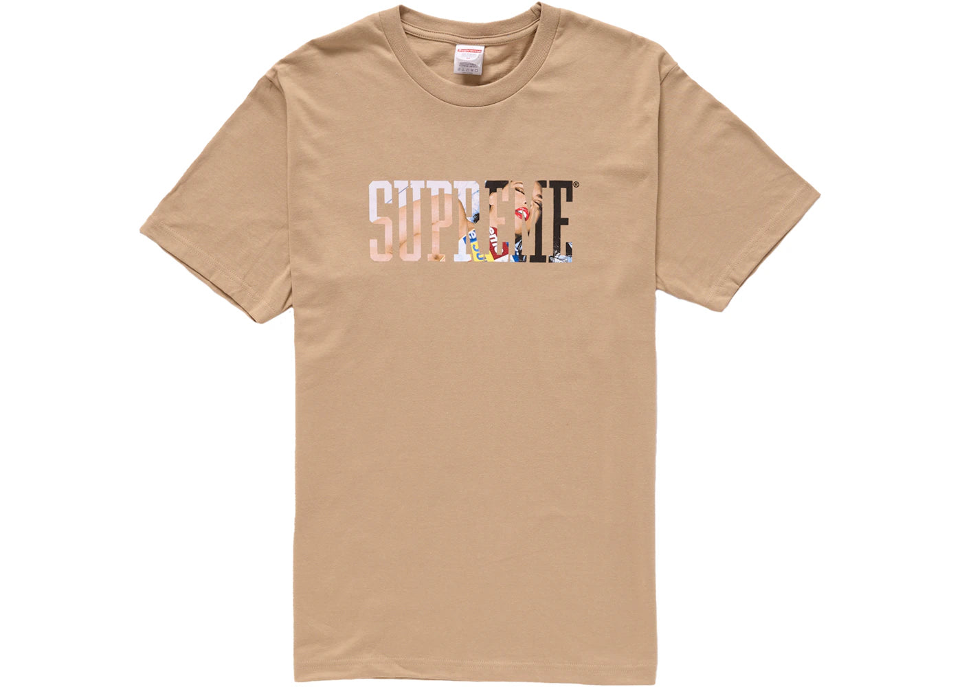 Supreme Tera Patrick Collegiate Tee Khaki – Side Kicks