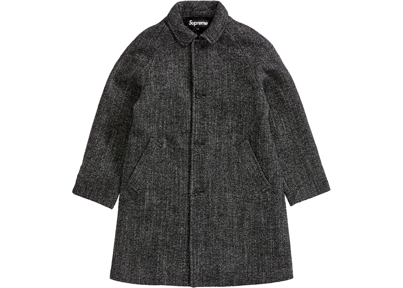 Supreme Wool Trench Coat Herringbone – Side Kicks