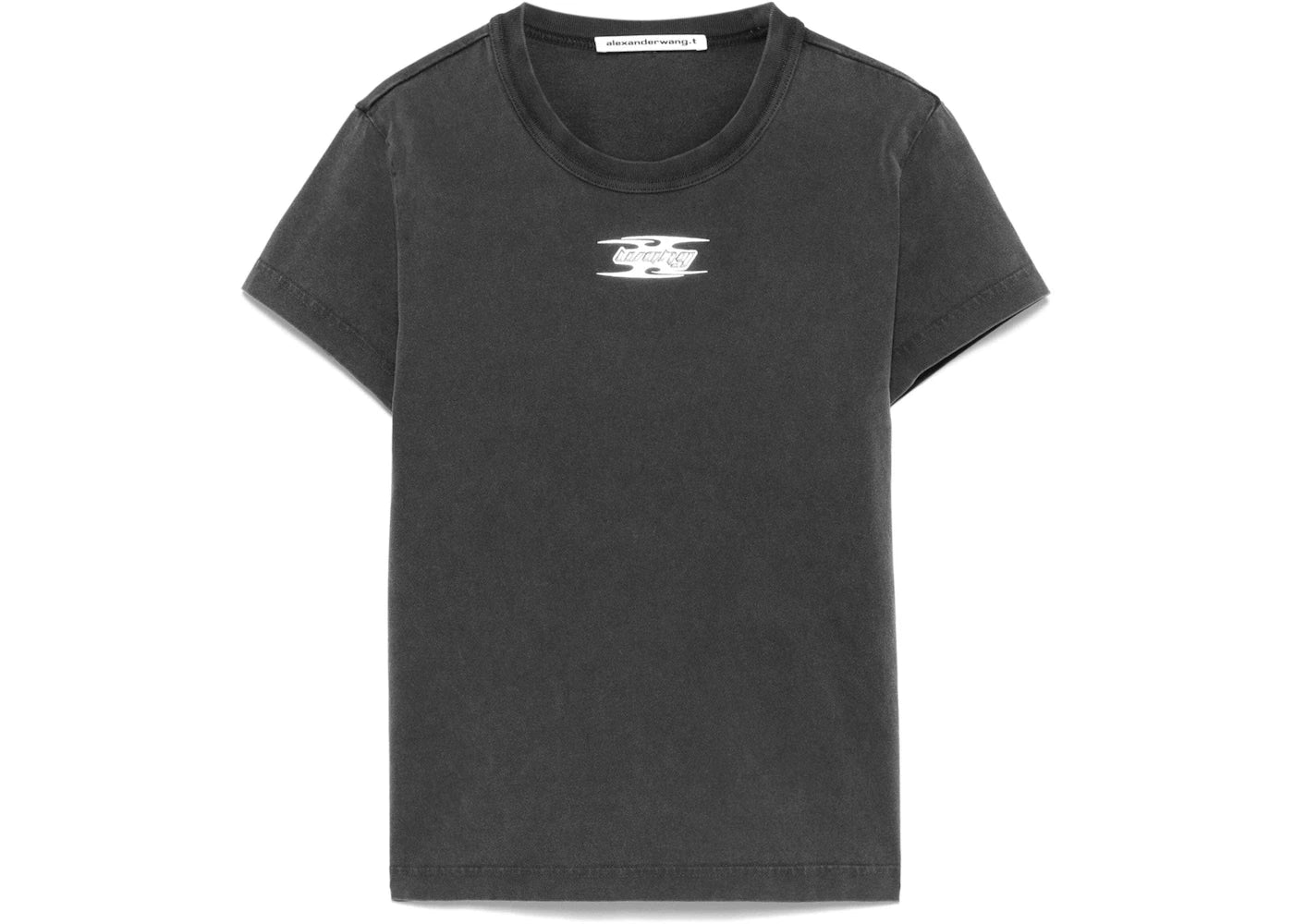 T by Alexander Wang Blade Logo Shrunken Tee Washed Cedar – Side Kicks