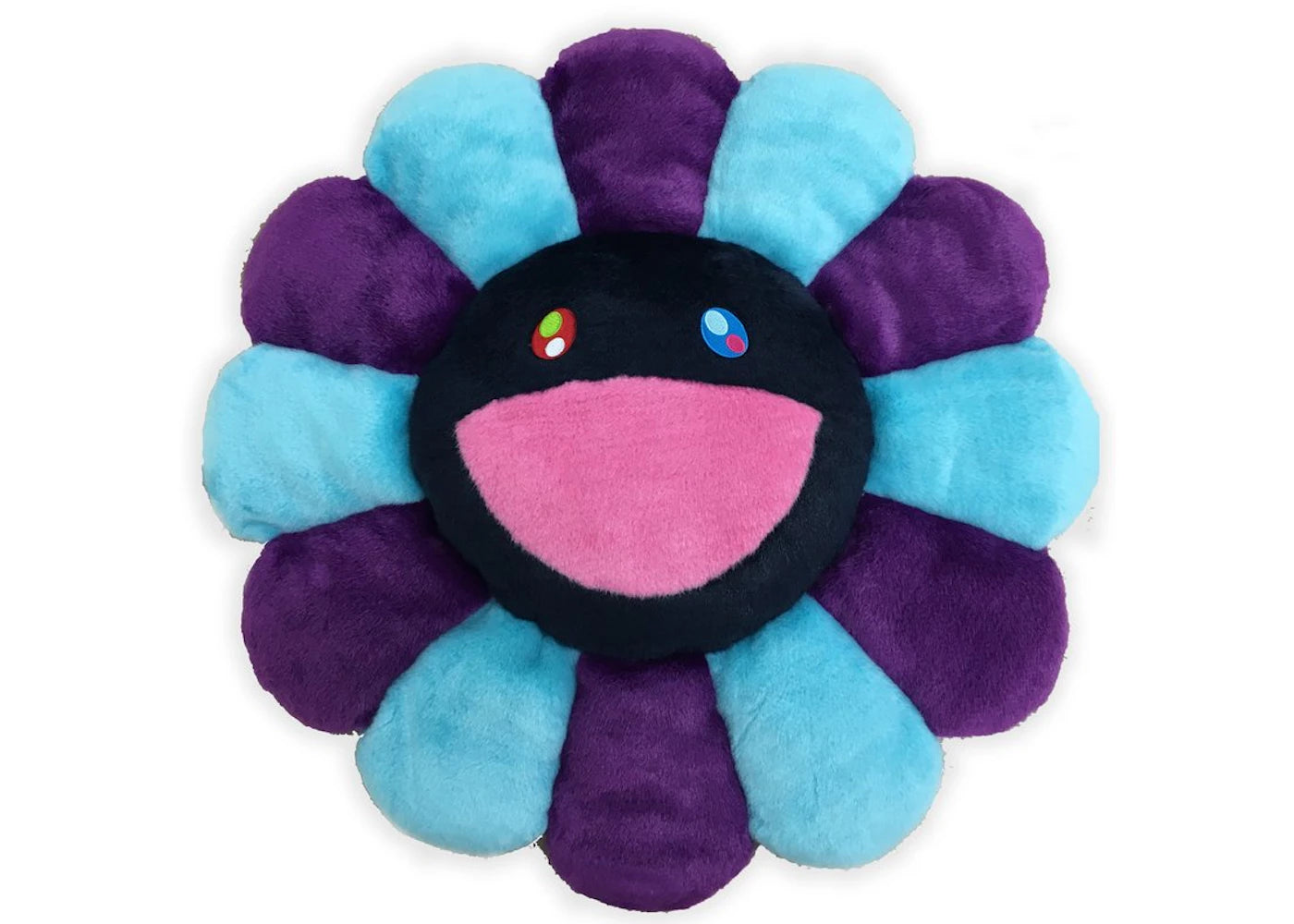Takashi Murakami Flower Plush 30CM Purple/Turquoise/Black – Side Kicks