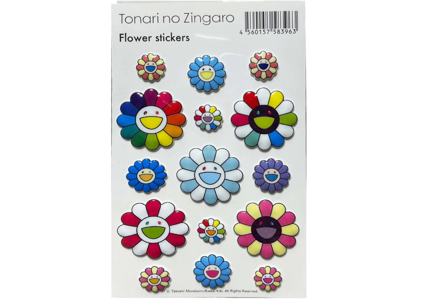 Takashi Murakami Flower Bubblingly Sticker – Side Kicks