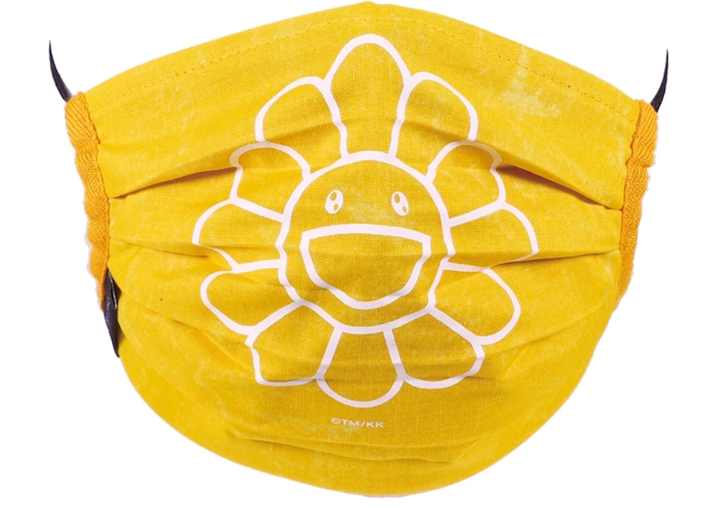 Takashi Murakami Kaikai Kiki Flower Face Mask Bright Yellow/White ...