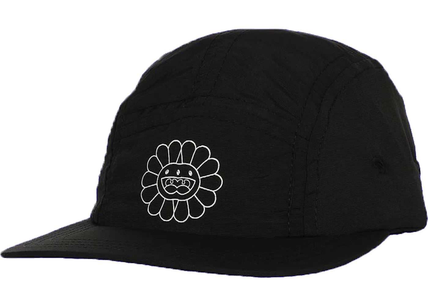 Takashi Murakami ComplexCon Mutated Flowers 5 Panel Hat Black – Side Kicks