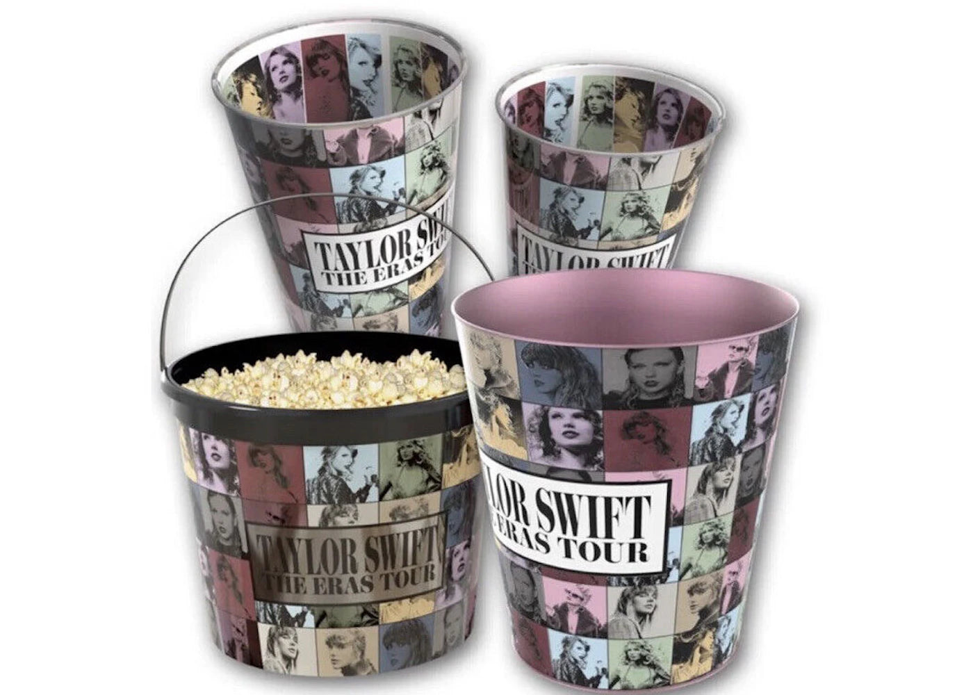 Taylor Swift AMC The Eras Tour Movie Popcorn Bucket Bundle – Side Kicks