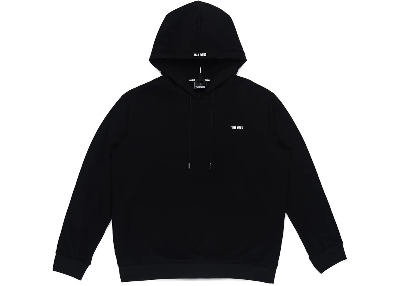 TEAM WANG Logo Hoodie Black – Side Kicks