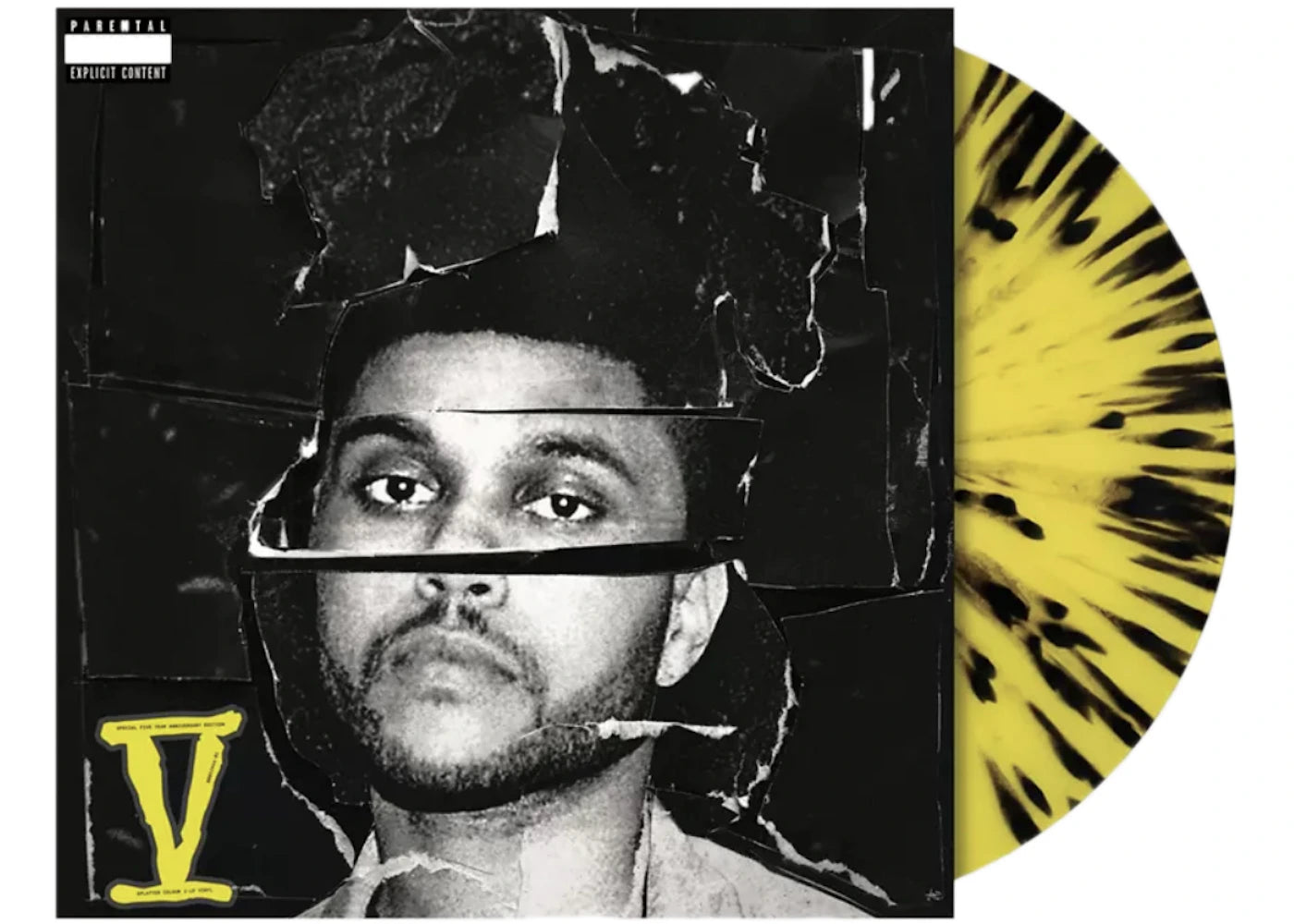 The Weeknd Beauty Behind The Madness Limited Edition 2XLP Vinyl Yellow ...