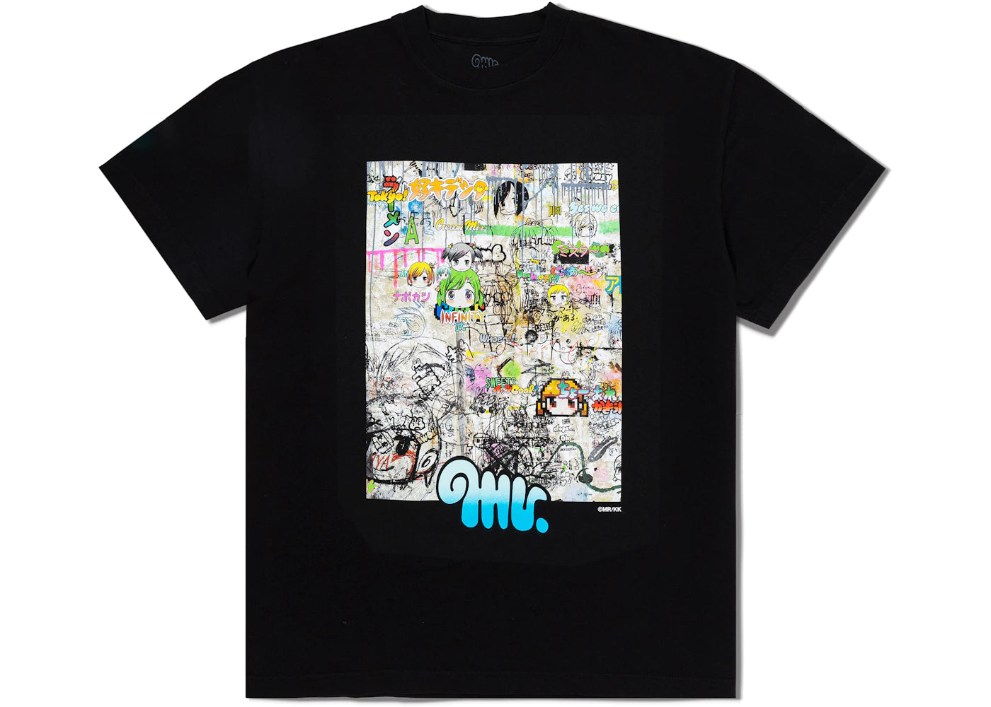 The Weeknd x Mr. Thursday Graffiti Wall T-shirt Black – Side Kicks